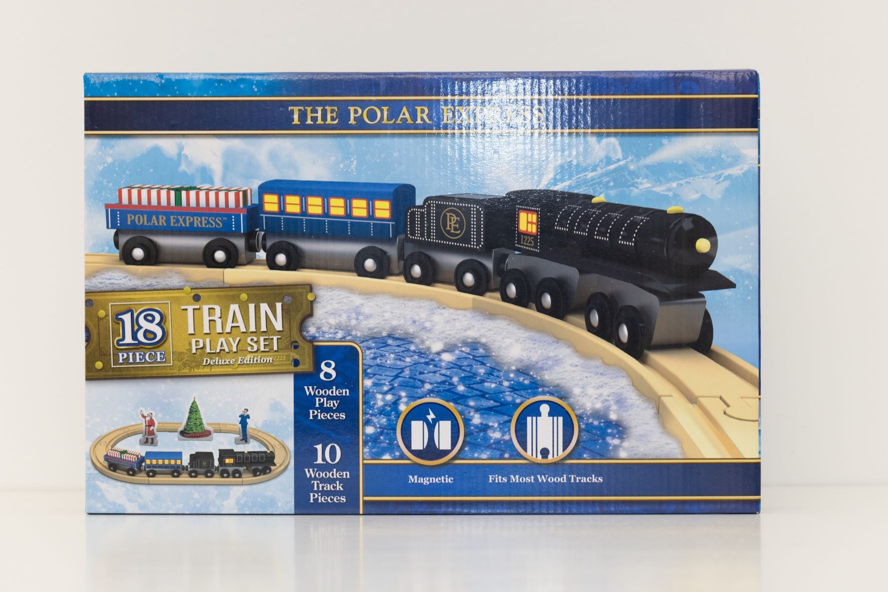 Polar Express Wooden Train Set